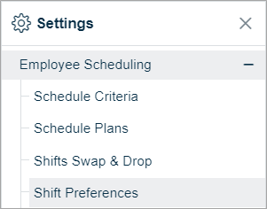 How to Add Shift Preferences